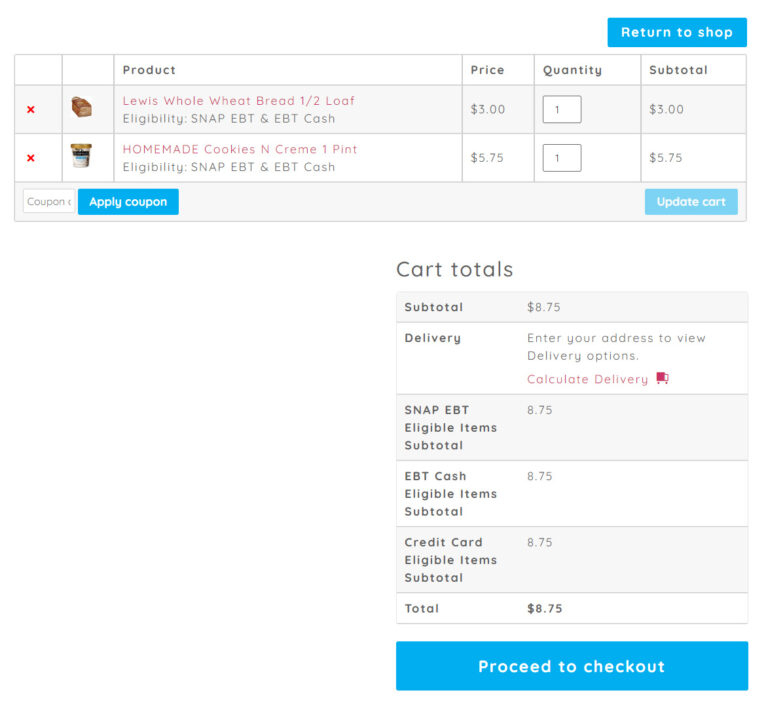EBT Payment Integration – Paynow Direct